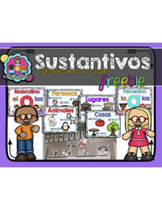Sustantivos- Carteles para la clase - Mrs. Cortes