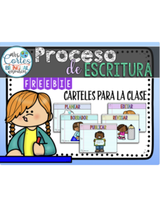 Carteles proceso de escritura- FREEBIE - Mrs. Cortes