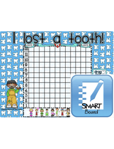 I lost a tooth! Chart SMARTBOARD - Mrs. Cortes