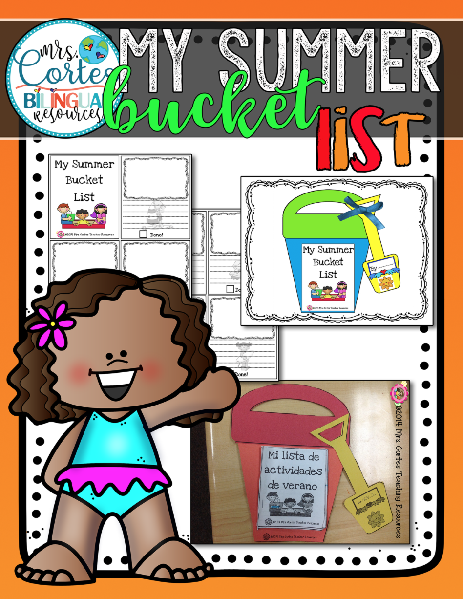 My Summer Bucket List Mrs Cortes