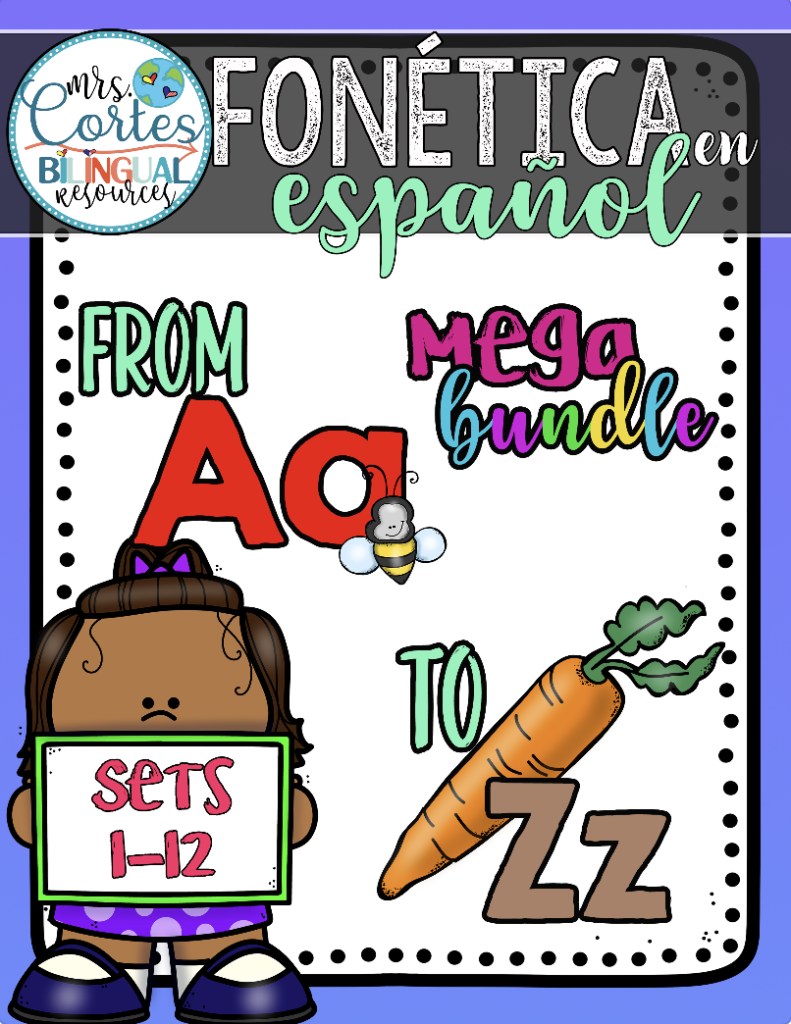 OKI SLIDES- Fonética en español MEGA BUNDLE- El alfabeto - Mrs. Cortes